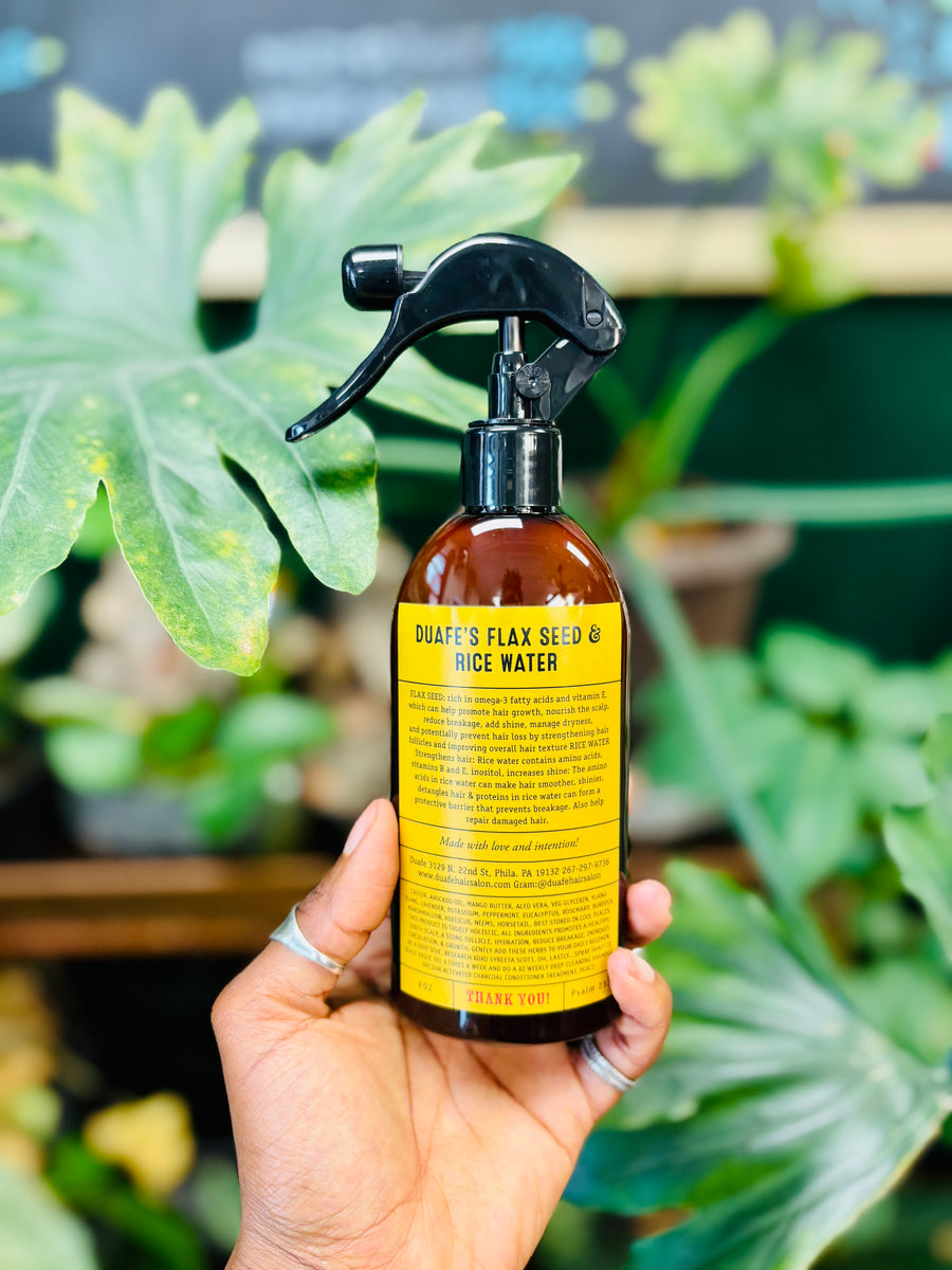 Duafe's Flax Seed & Rice Water – Duafe Natural Hair Salon